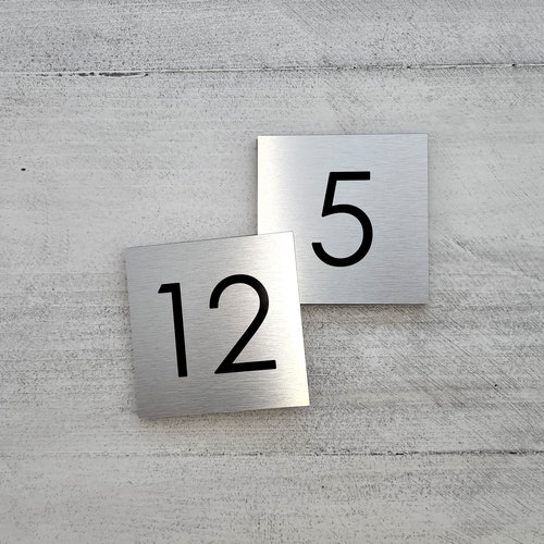 House Numbers Neutra