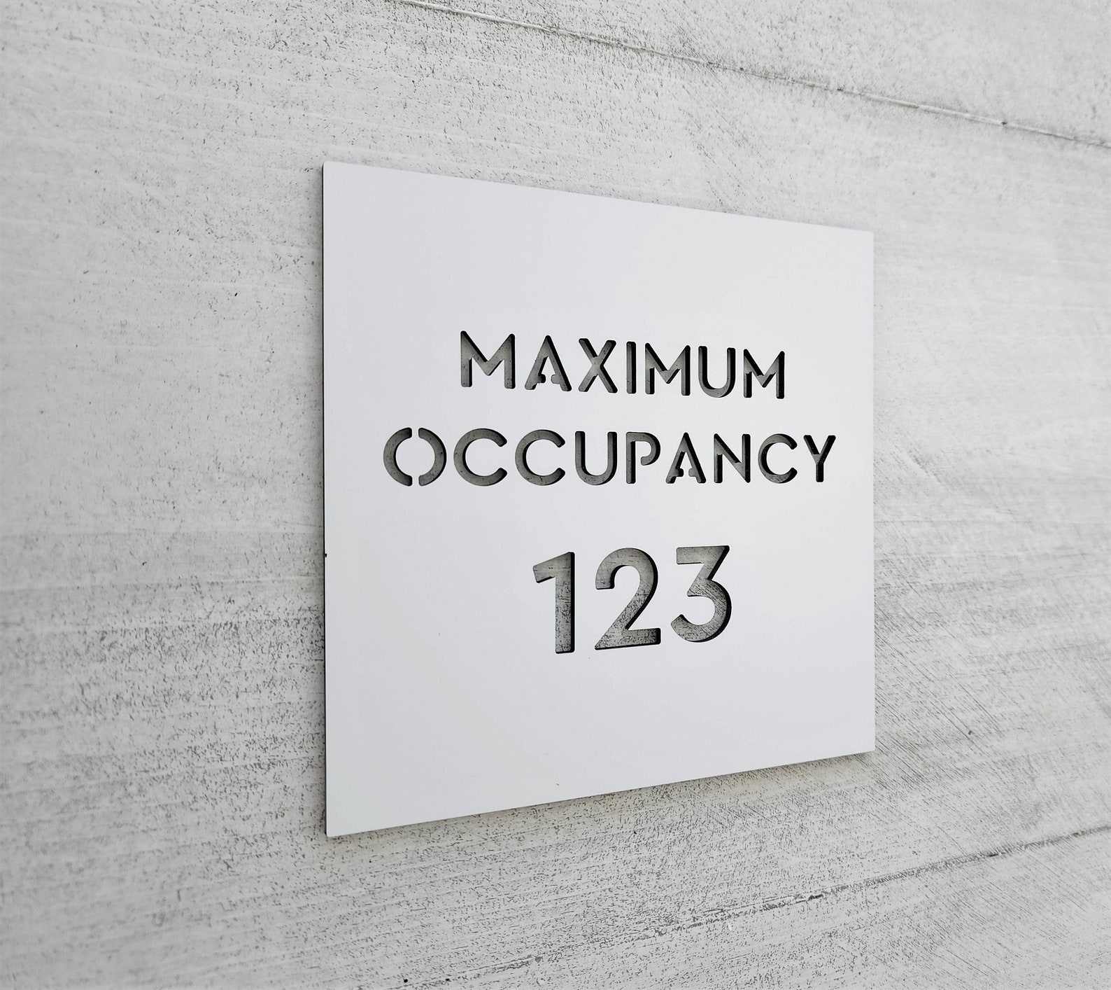 Maximum Occupancy Signs for Business. Maximum Capacity Sign. - Etsy
