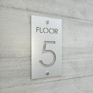 Floor Numbers. Level Numbers. Floor Number Signs. Stairway Signs ...