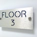 Custom Floor Numbers. Floor Number Sign. Level Numbering Sign. - Etsy