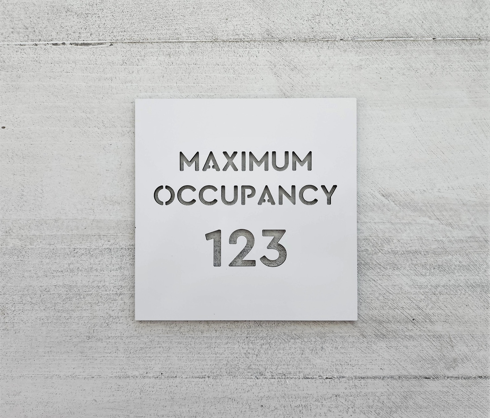 Maximum Occupancy Signs for Business. Maximum Capacity Sign. - Etsy