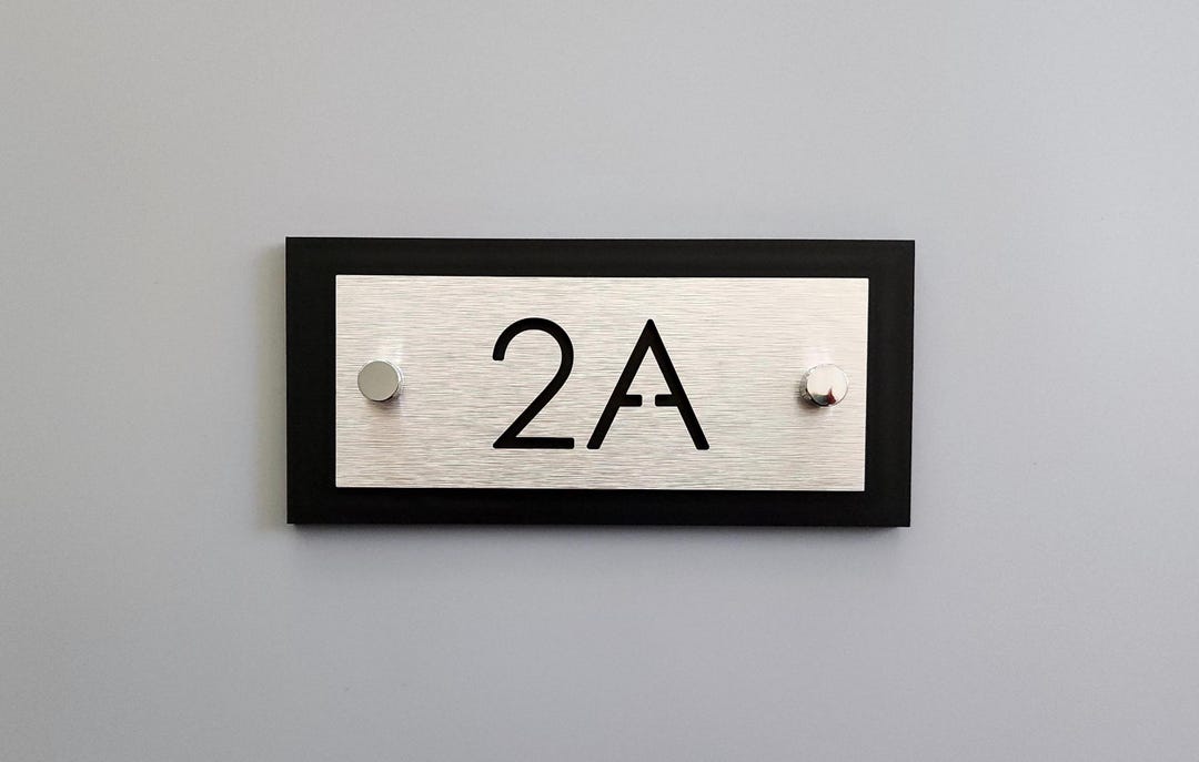 Hotel Room Numbers. Modern Apartment Numbers. Door Number Plaque. - Etsy