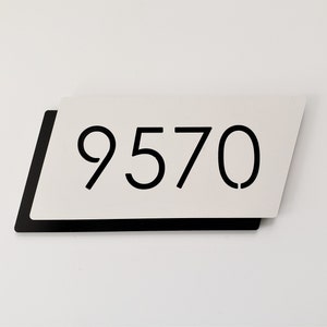 Gold Door Number Sign. Apartment Number Plaque. Hotel Room Numbers ...