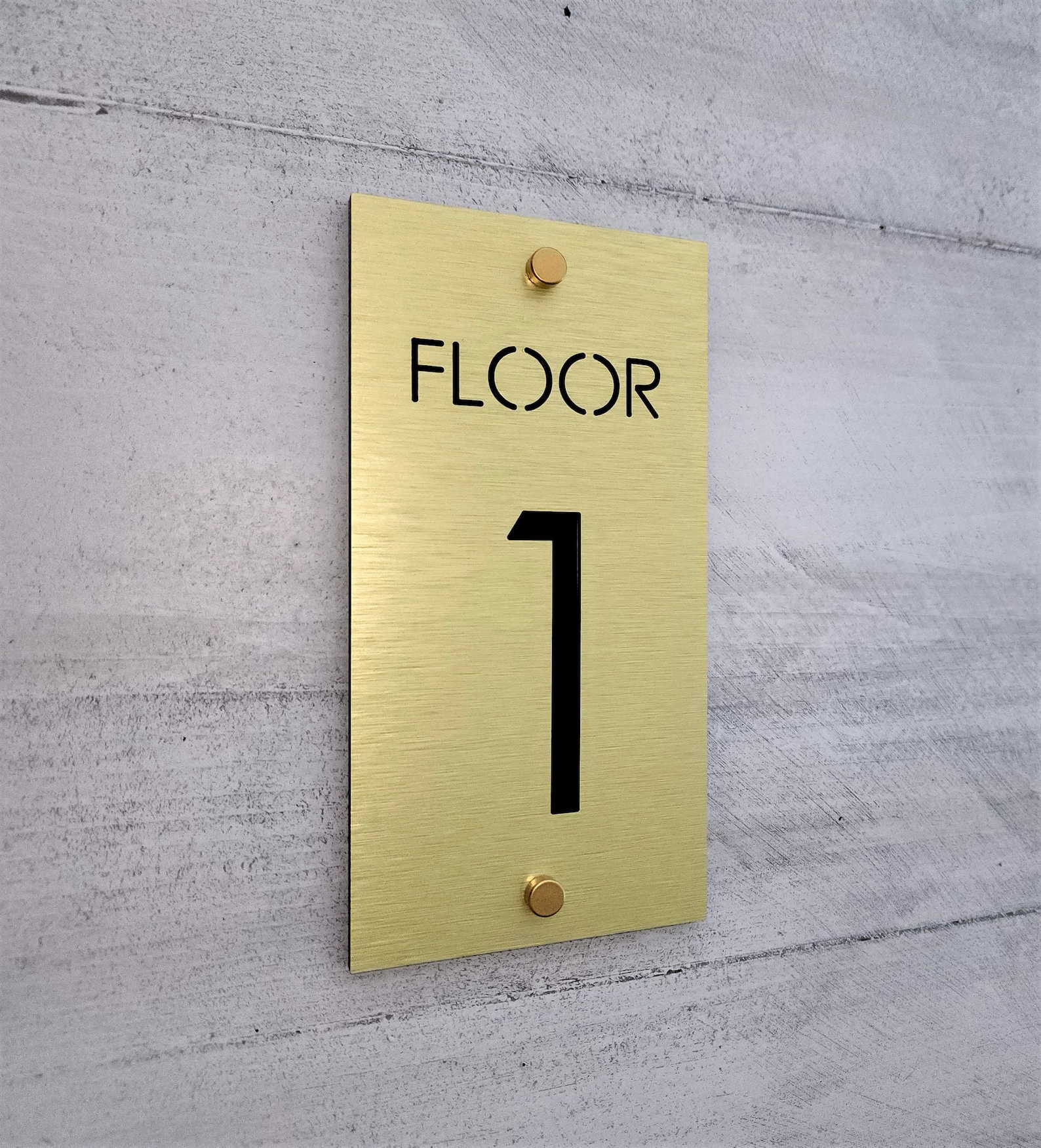 Floor Number Sign. Floor Numbers and Letters. Level Numbering - Etsy
