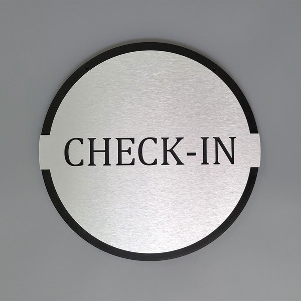Acrylic Check in Here Sign - Etsy
