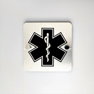 Star of Life Symbol Sign. Elevator Signage. Fire Emergency Signs ...