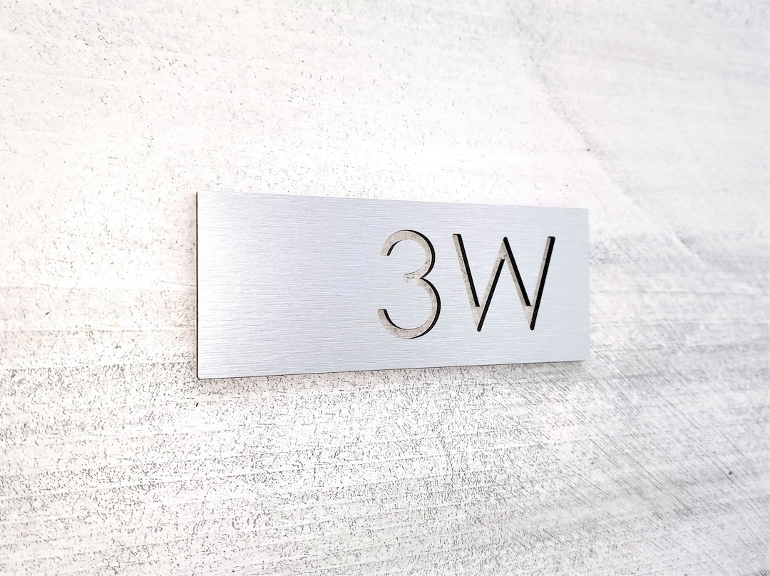 Modern Apartment Numbers. Hotel Room Numbers. Apartment Door Numbers ...