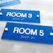 Custom Text ADA Door Sign. ADA Signs With Raised Text and Grade 2 ...