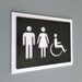 Accessible Restroom Signs. Handicap Accessible Bathroom Signage. All ...