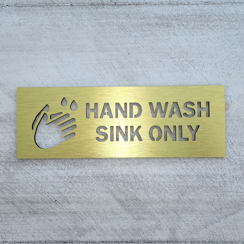 Metal Hand Sign Sticker - Etsy UK