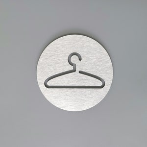Hanger Symbol Sign. Changing Room Signs. Dressing Room Sign. Coat ...