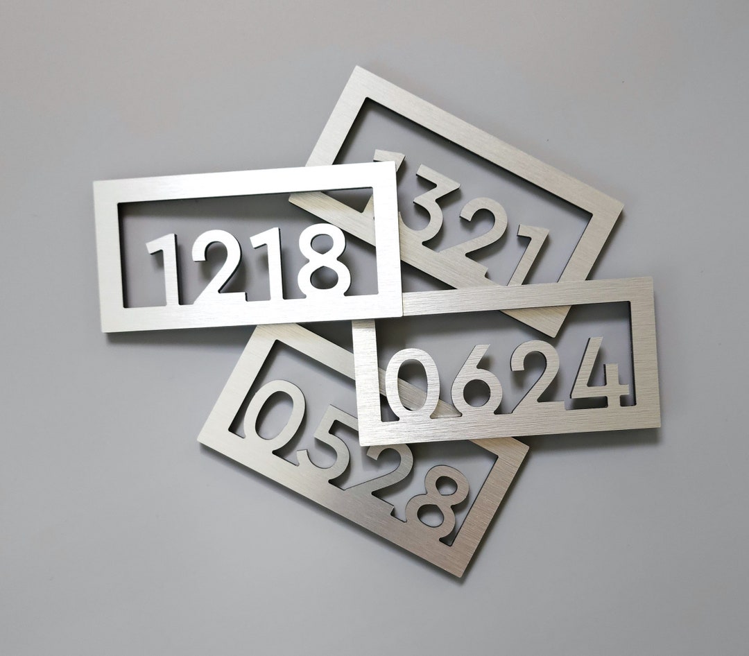 Apartment Number Signs. Modern Number Signs. Hotel Room Numbers. Door ...