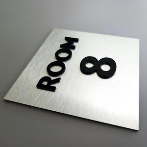 Room Number Signs. Custom Room Numbers. Hotel Room Door Number Plaques ...