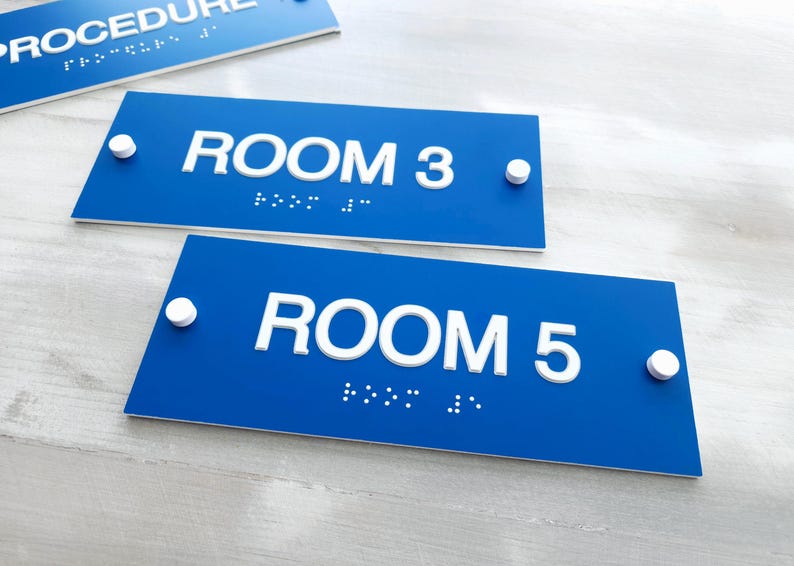 Custom Quote ADA Compliant Door Sign. Custom Text ADA Signs. Raised ...
