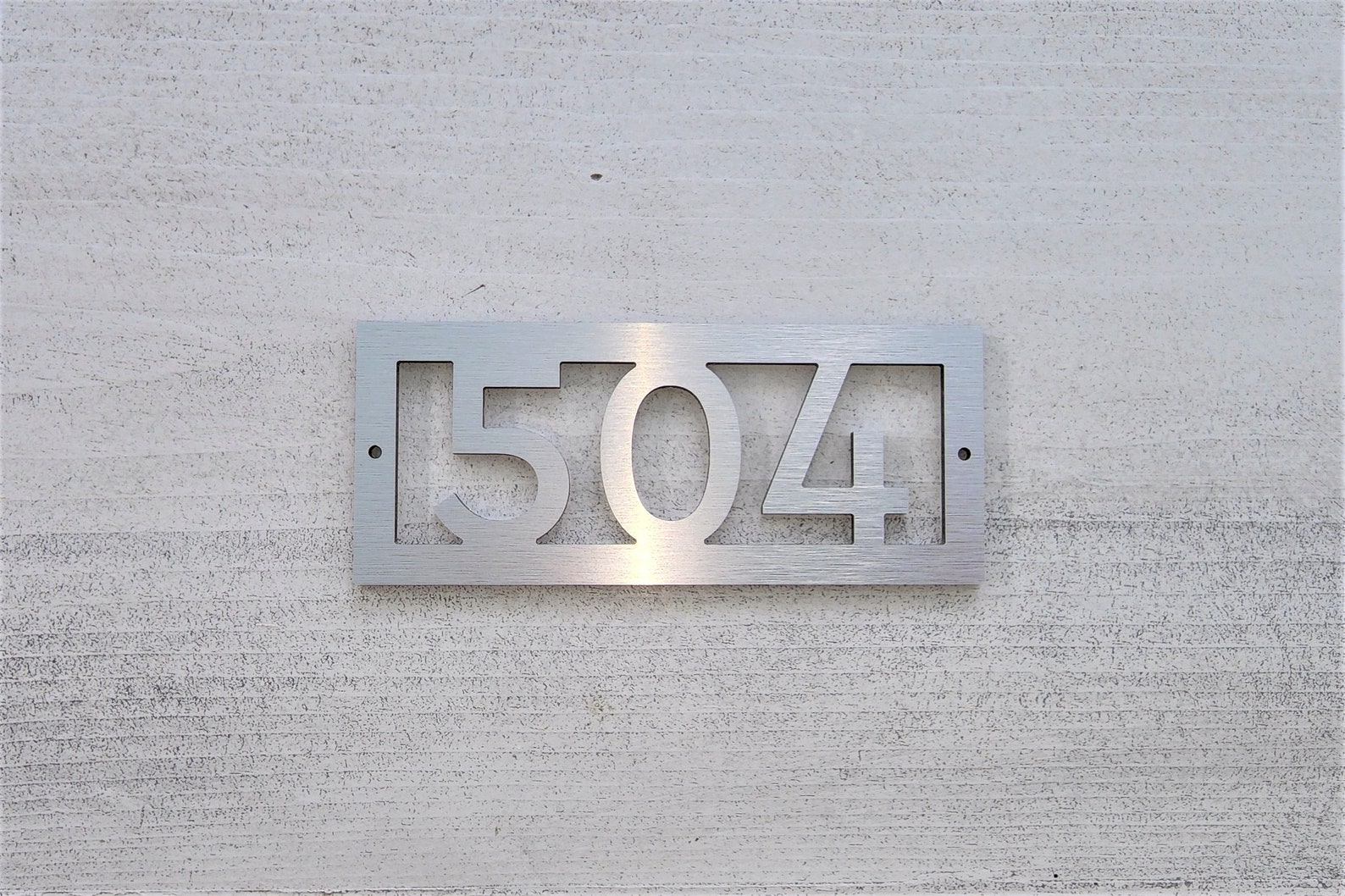 Custom Door Number Plaque. Modern Apartment Numbers. Hotel - Etsy