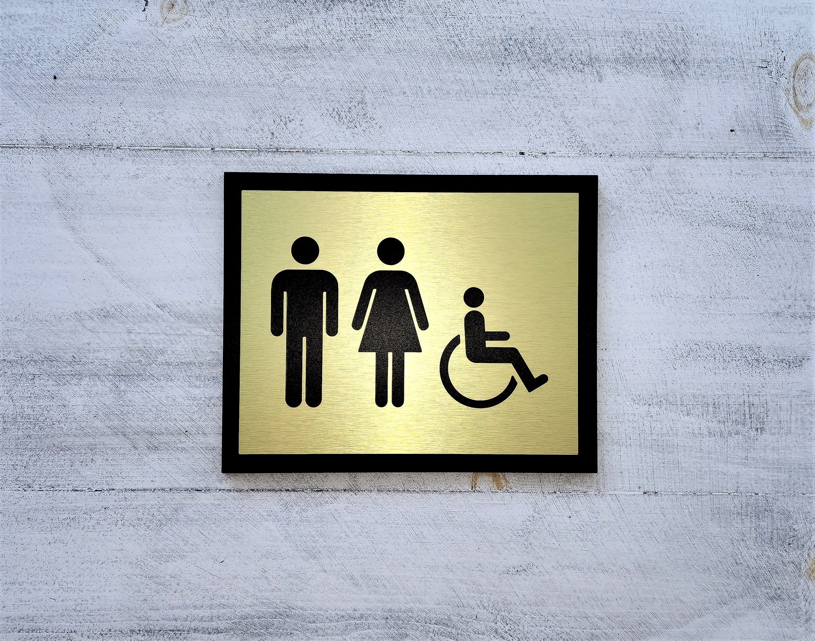 Accessible Restroom Signs. Handicap Accessible Bathroom - Etsy