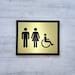 Accessible Restroom Signs. Handicap Accessible Bathroom Signage. All ...