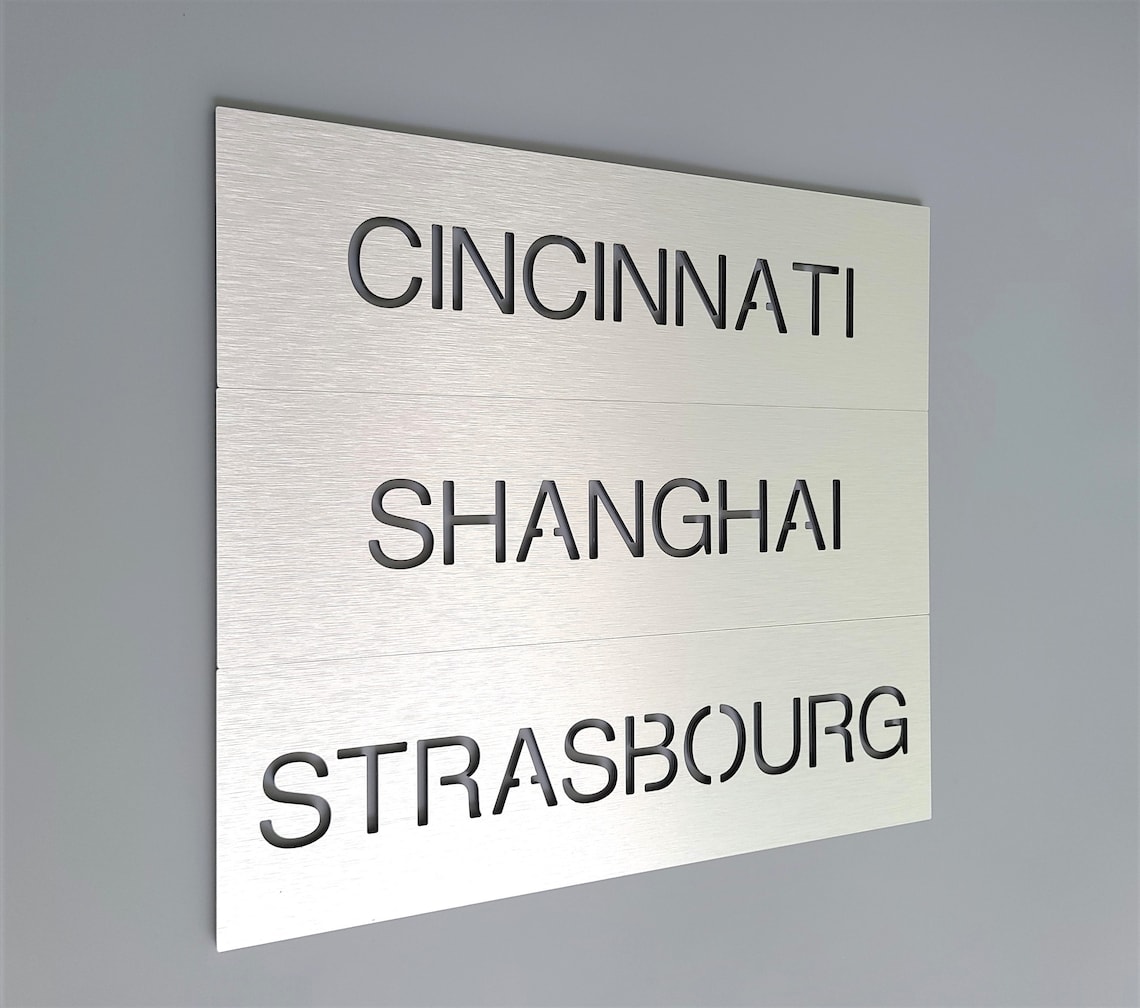 Custom Quote Door Sign for Business. Modern Office Signage. - Etsy