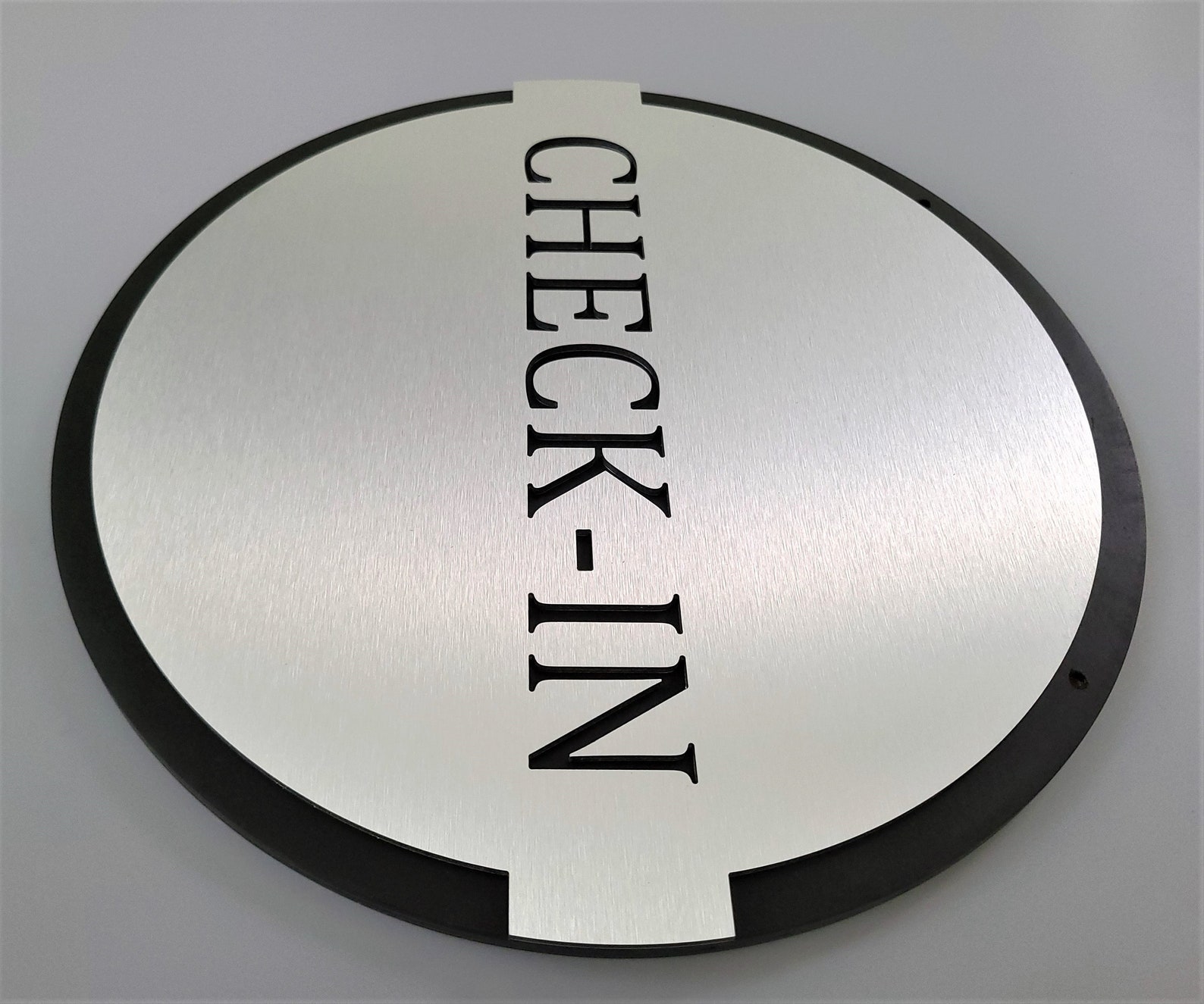 Check in Sign. Front Desk Sign. Hanging Lobby Signs. Reception - Etsy