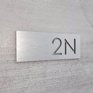 Modern Apartment Numbers. Hotel Room Numbers. Apartment Door Numbers ...