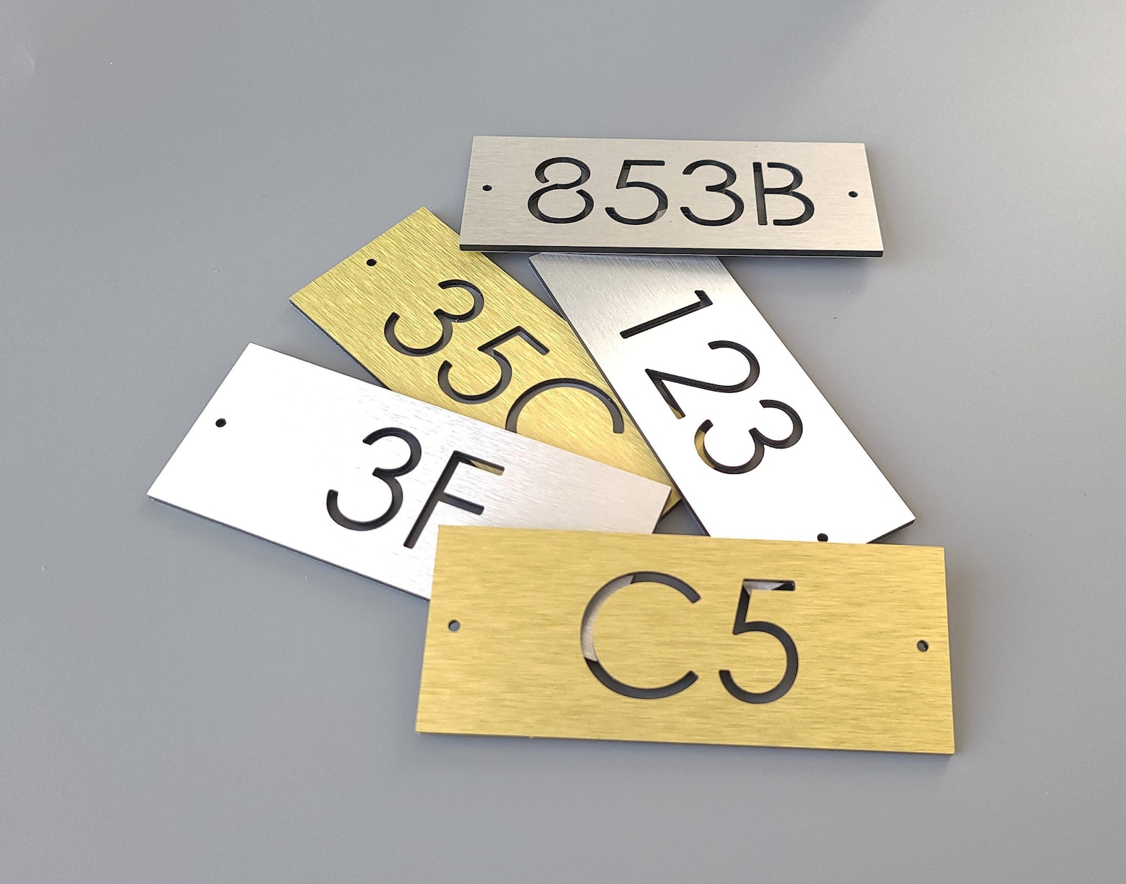 Apartment Numbers. Hotel Room Numbers. 2 X 5 - Etsy