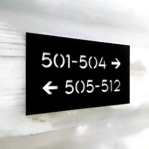Custom Wayfinding Signs. Directional Signs. Room Directory. Business ...