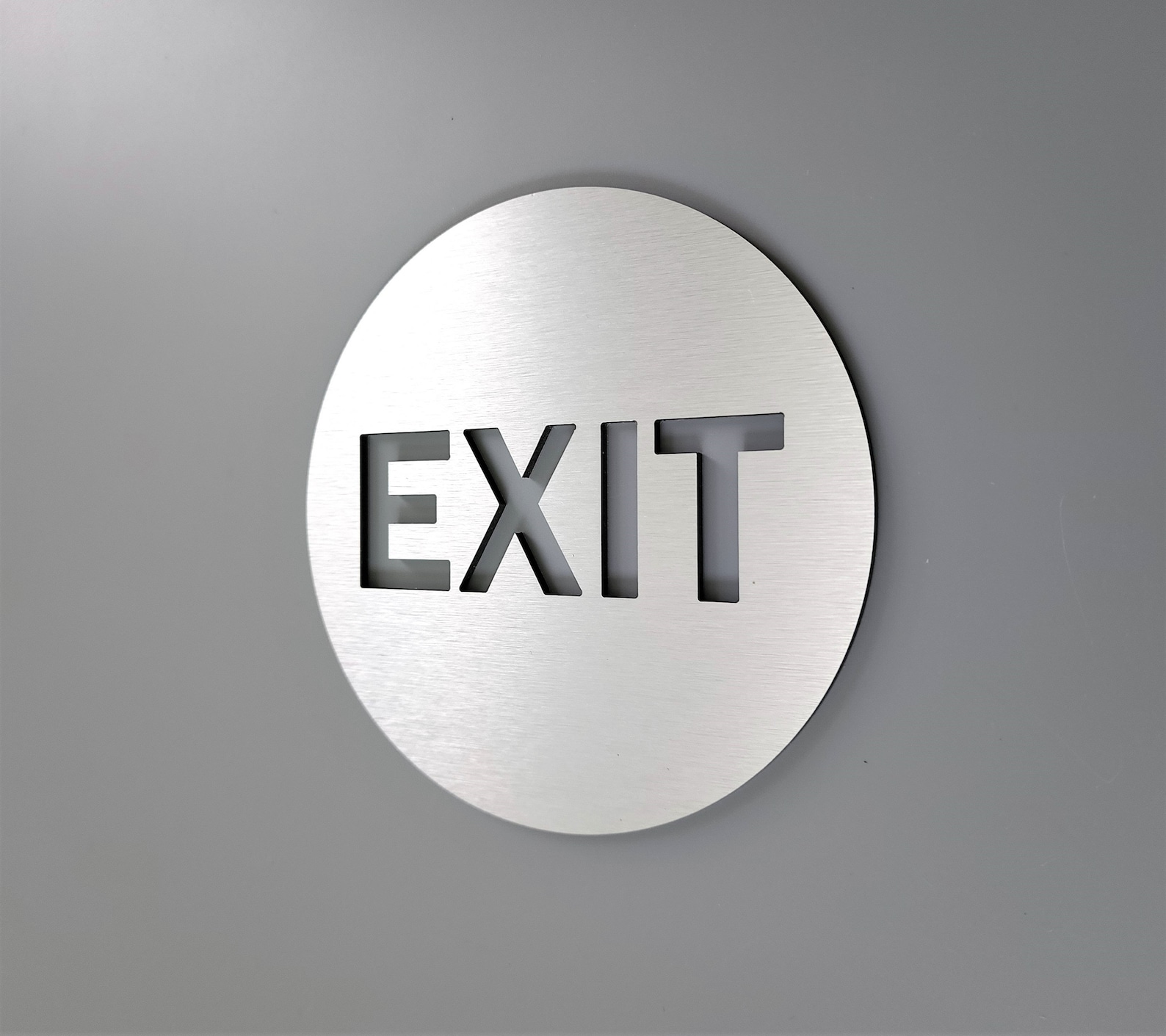 Exit Door Sign. Informational Safety Signs. Modern Office - Etsy
