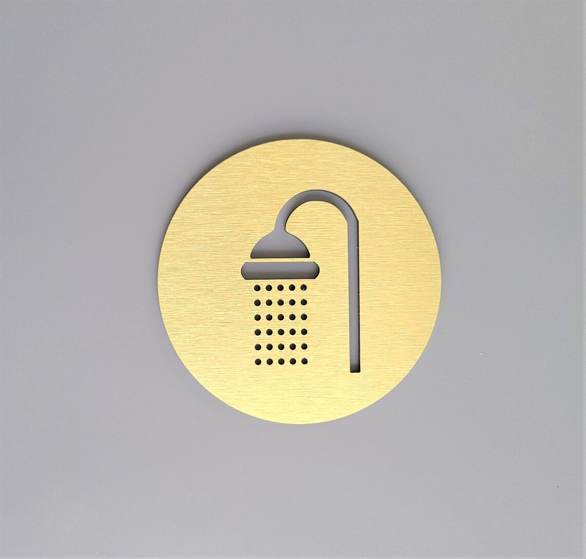 Shower Room Sign. Door Signs for Shower Room. Bathroom | Etsy