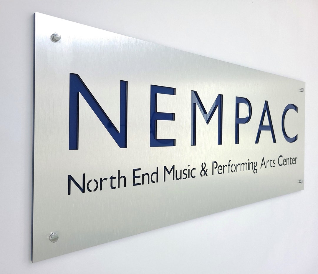 Large Custom Business Sign. Business Name Sign. Company Logo Sign for ...