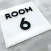 Room Number Signs. Custom Room Numbers. Hotel Room Door Number Plaques ...