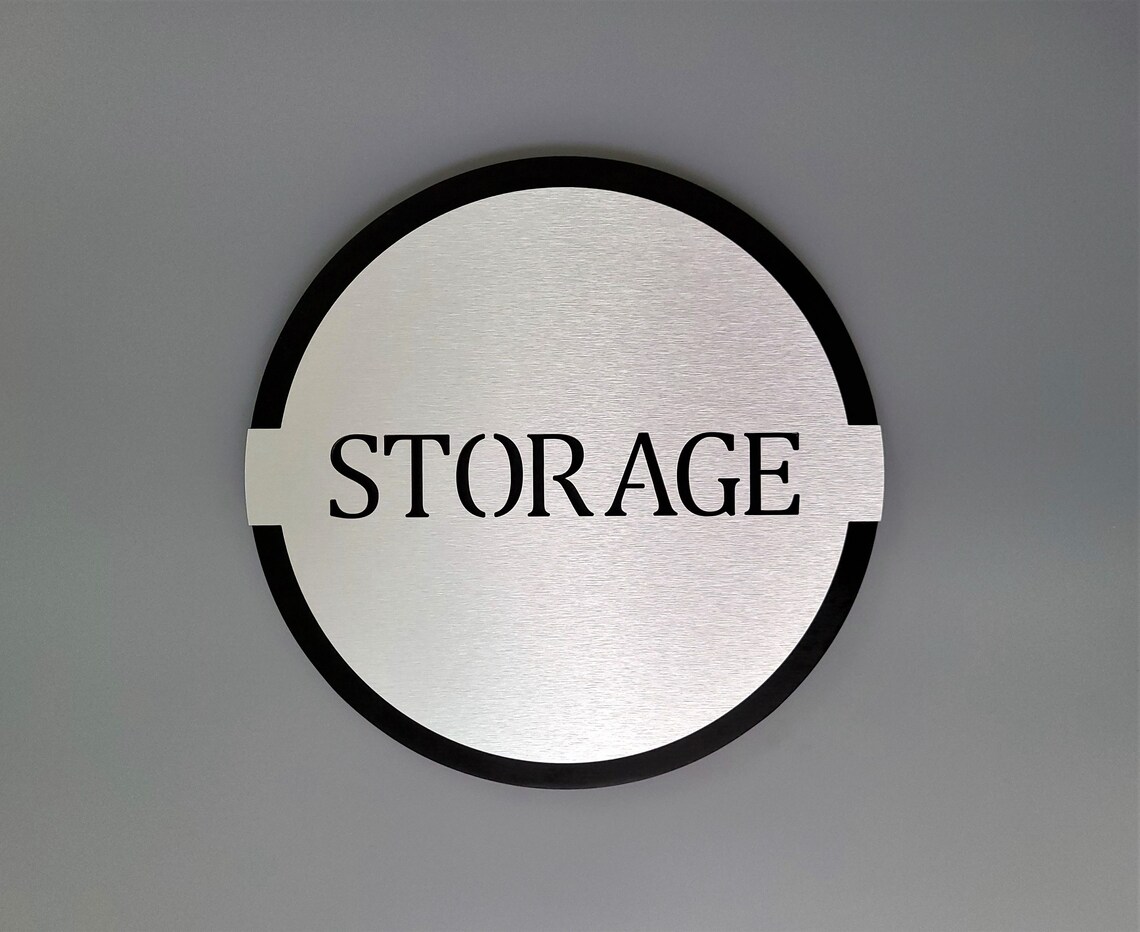 Storage Room Sign. Door Sign for Storage Room. - Etsy