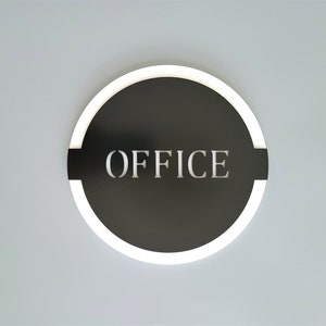 Office Door Sign. Business Office Sign. Office Decor. Modern Office ...