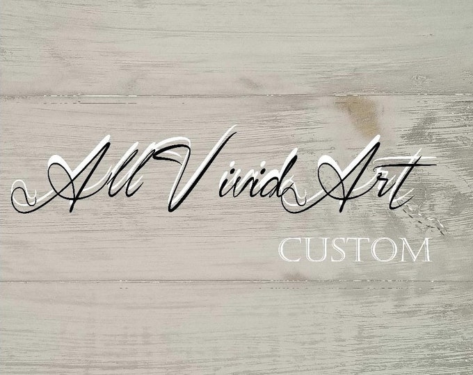 Custom Order Reserved for Ryan Rigby - Etsy