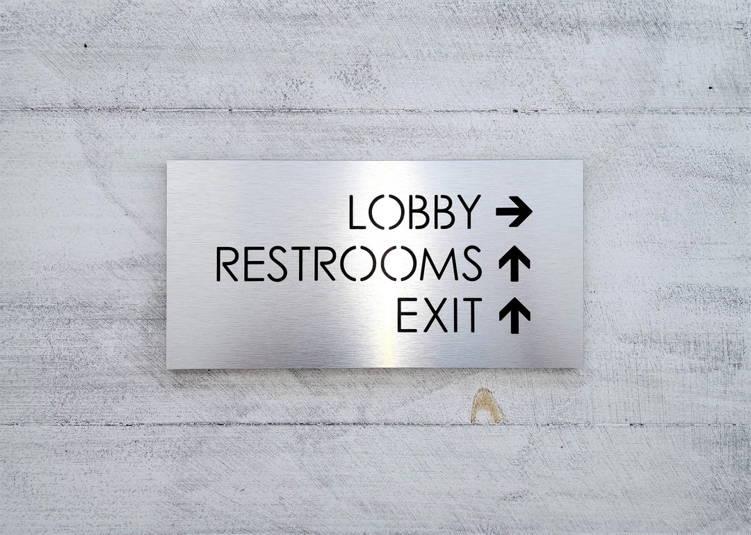 Directional Signs for Businesses. Custom Directory Sign. Directional ...