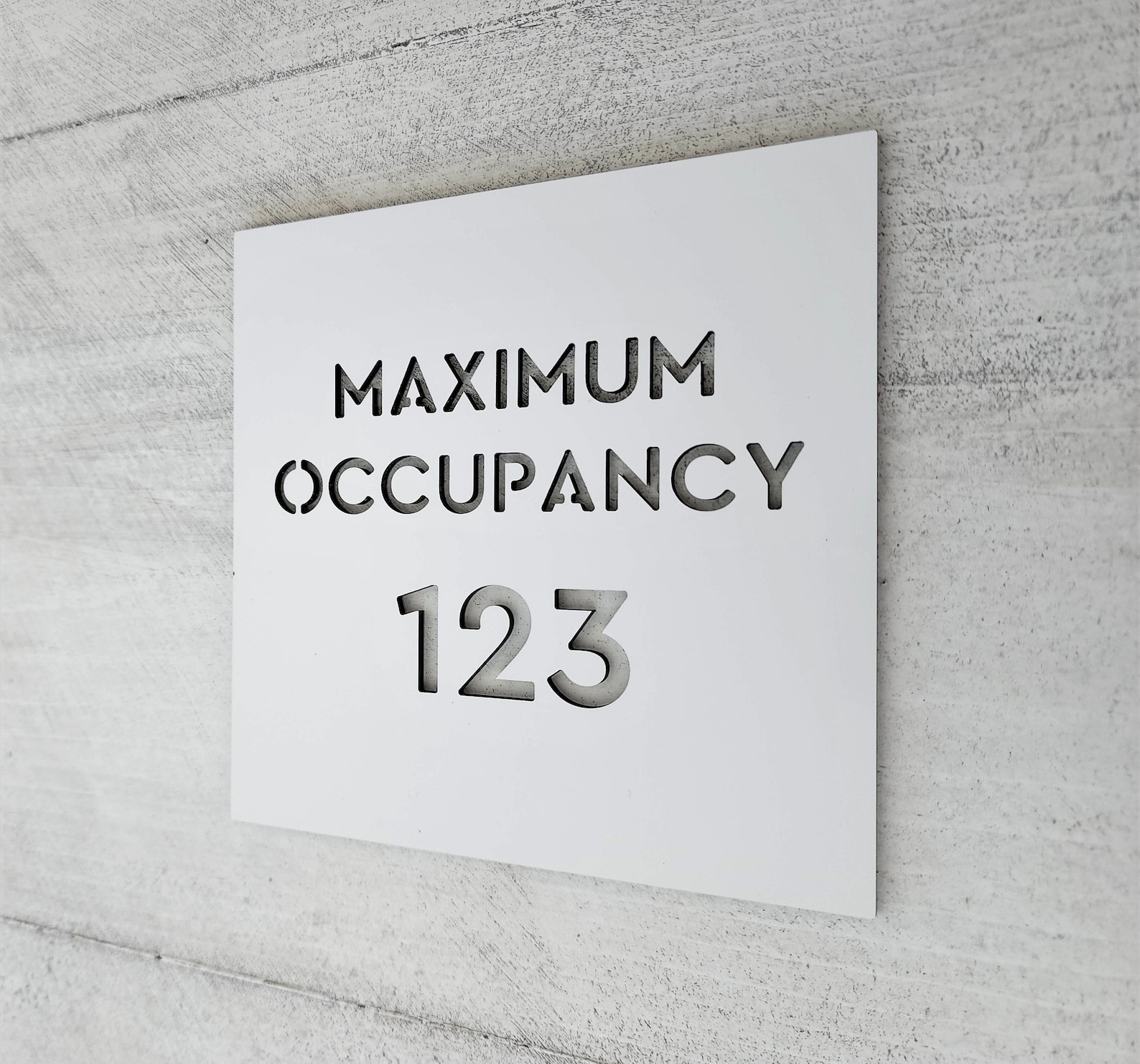 Maximum Occupancy Signs for Business. Maximum Capacity Sign. - Etsy