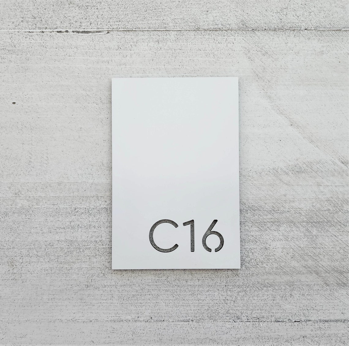 Custom Door Numbers. Modern Apartment Numbers. Hotel Room Number Sign ...