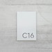 Custom Door Numbers. Modern Apartment Numbers. Hotel Room Number Sign ...