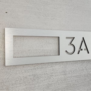 Modern Apartment Number Plaque. Apartment Numbers. Hotel Room Number ...