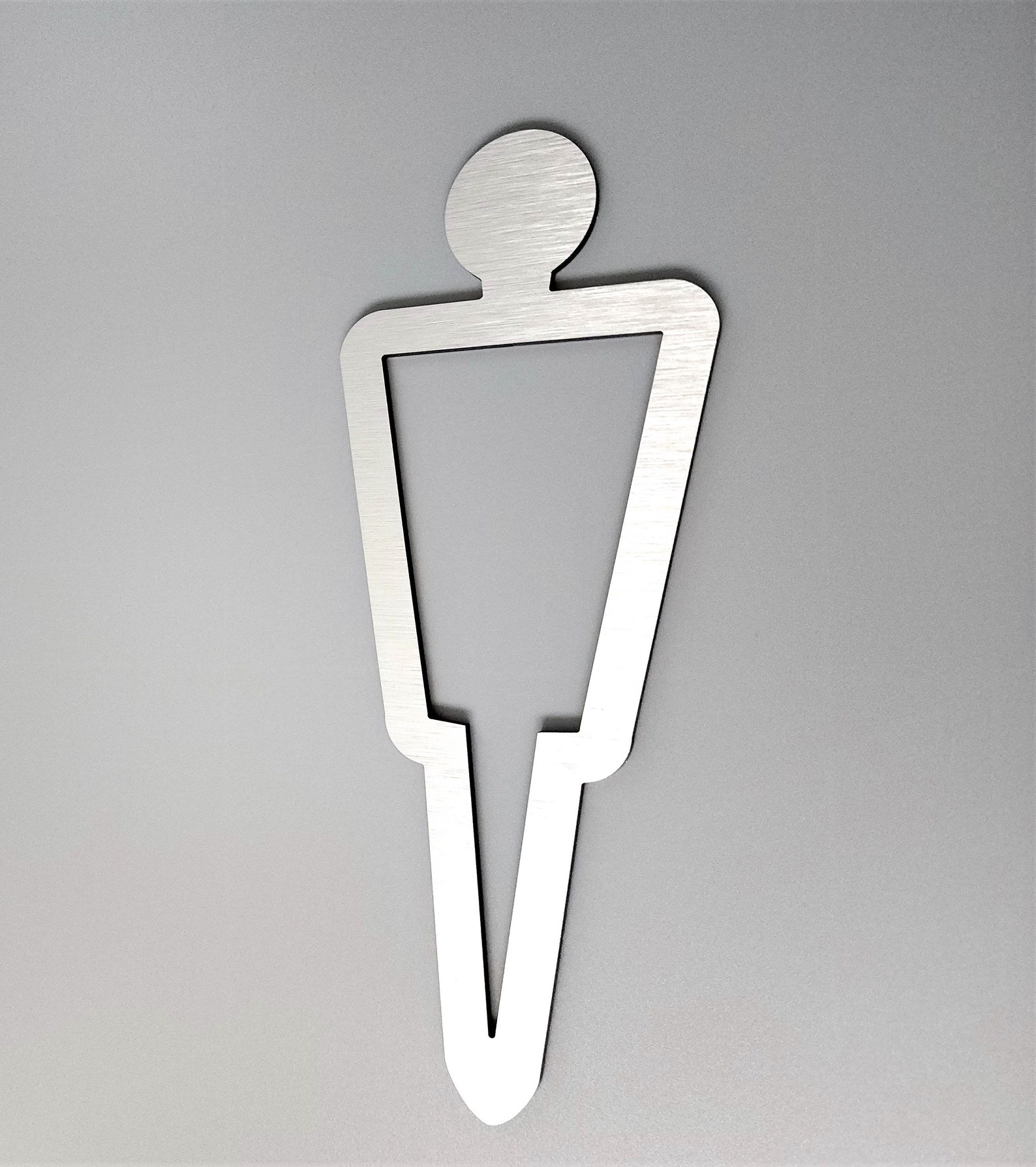 Male Symbol for Restroom Door. Male Bathroom Door Signs. Men - Etsy