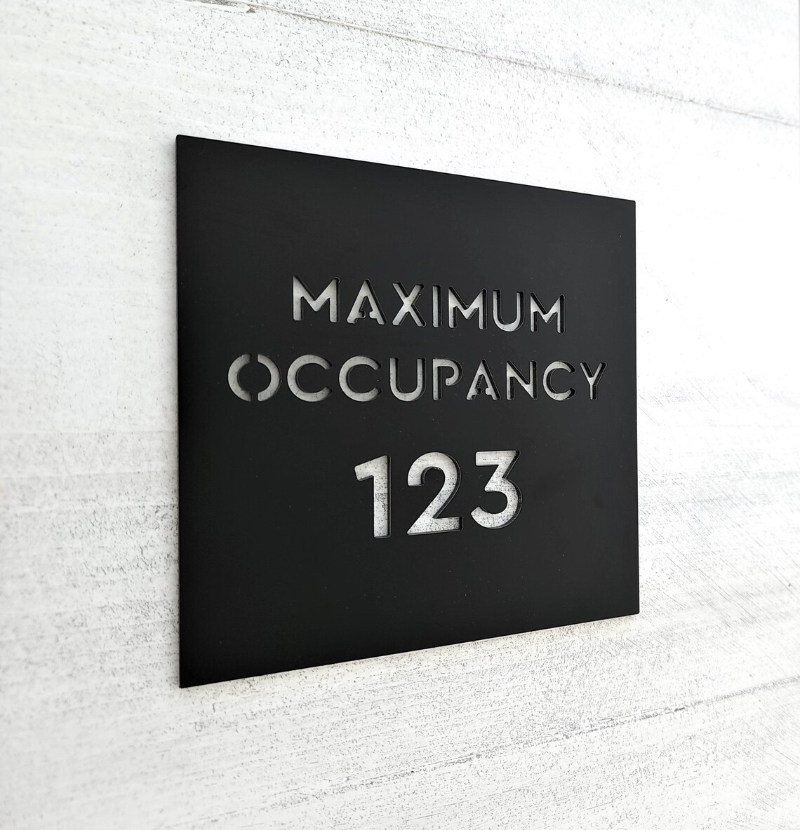 Maximum Occupancy Signs for Business. Maximum Capacity Sign. - Etsy