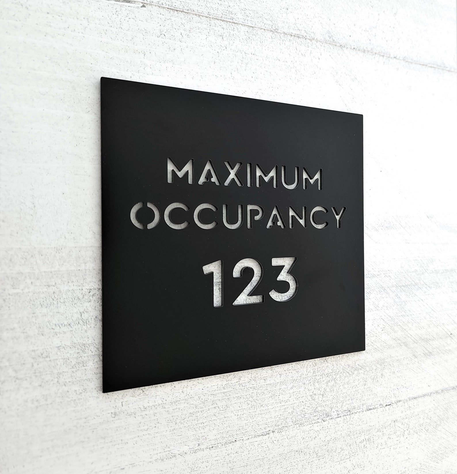 Maximum Occupancy Signs for Business. Maximum Capacity Sign. - Etsy