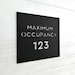 Maximum Occupancy Signs for Business. Maximum Capacity Sign. Room ...