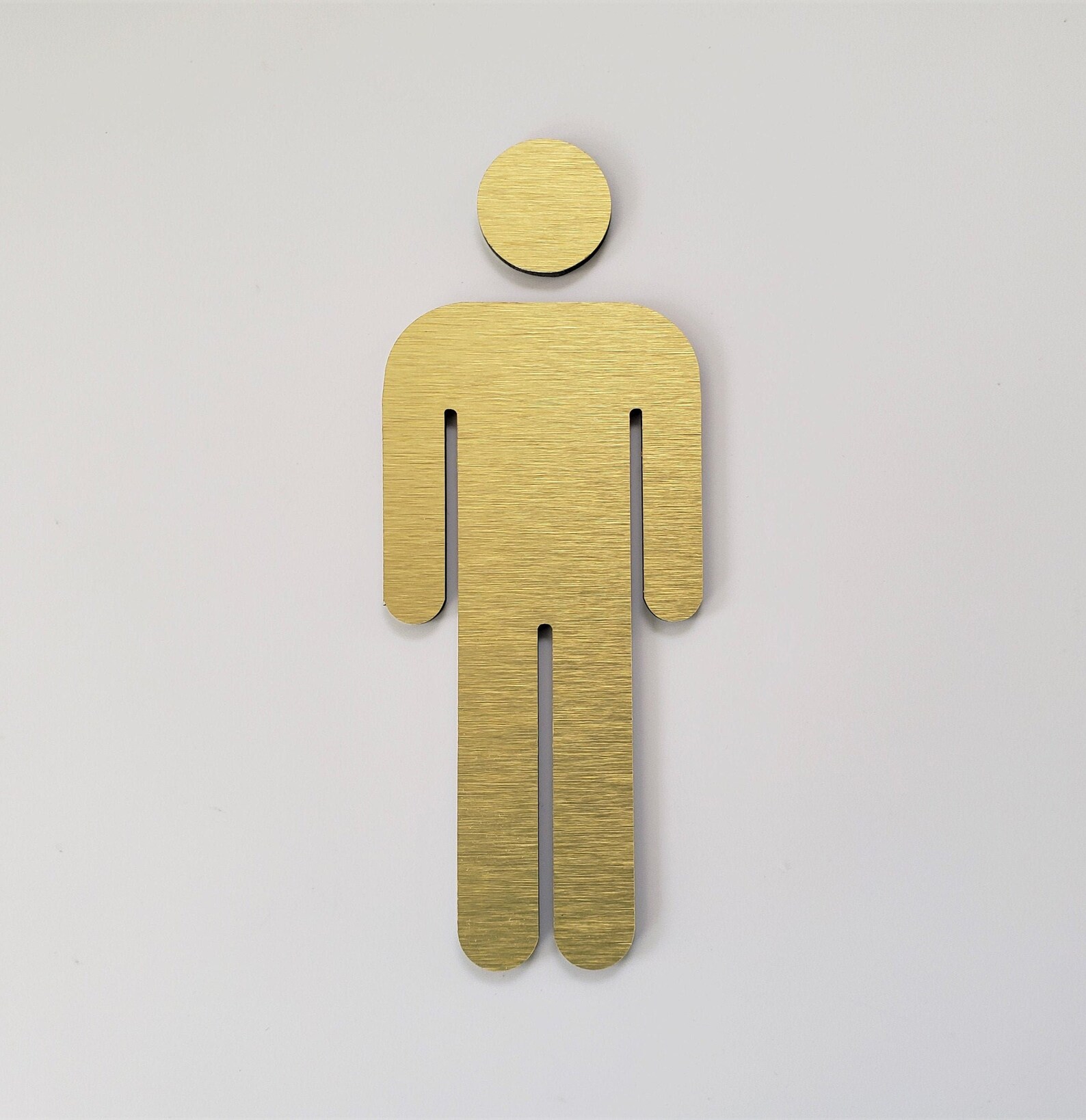 Male Figure for Bathroom Door. Fitting Room Signs. Metal - Etsy