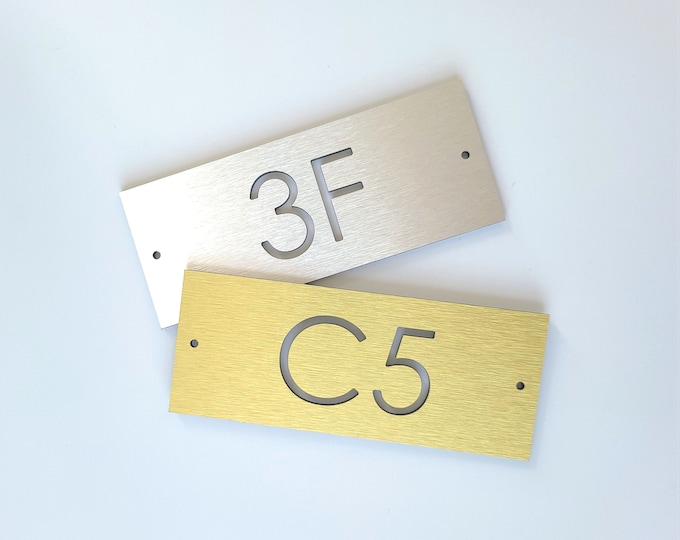 Apartment Numbers. Hotel Room Numbers. 2 X 5 - Etsy