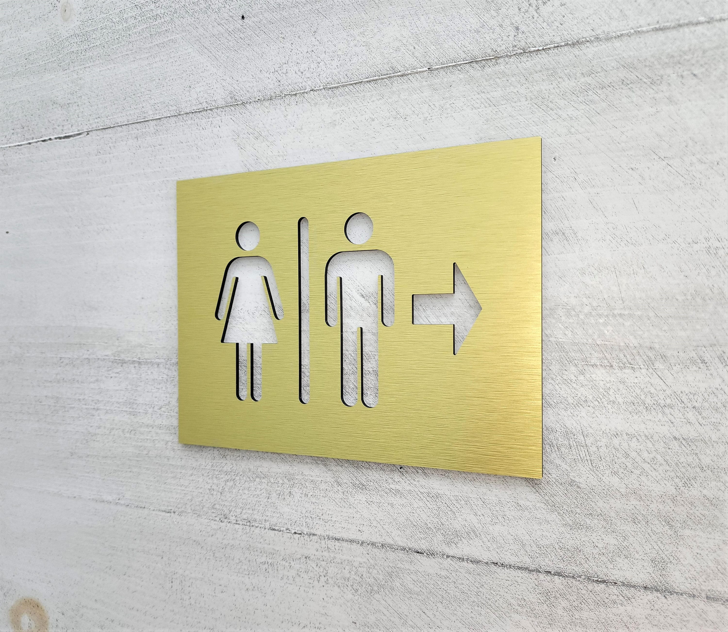 Restroom directional signs. Bathroom signs with arrows. Arrow signs for ... Restroom directional signs. Bathroom signs with arrows. Arrow signs for ...