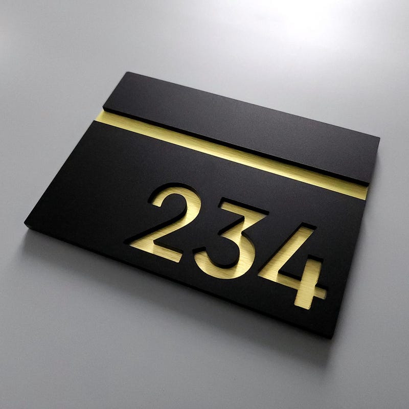Hotel Room Number Plates - Etsy