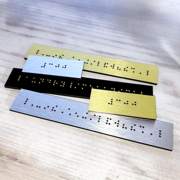 Wall Signs Braille - Etsy