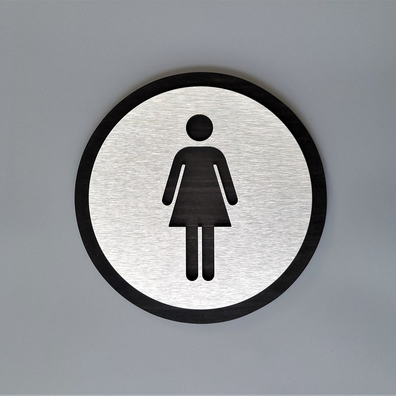 Funny Bathroom Signs - Etsy
