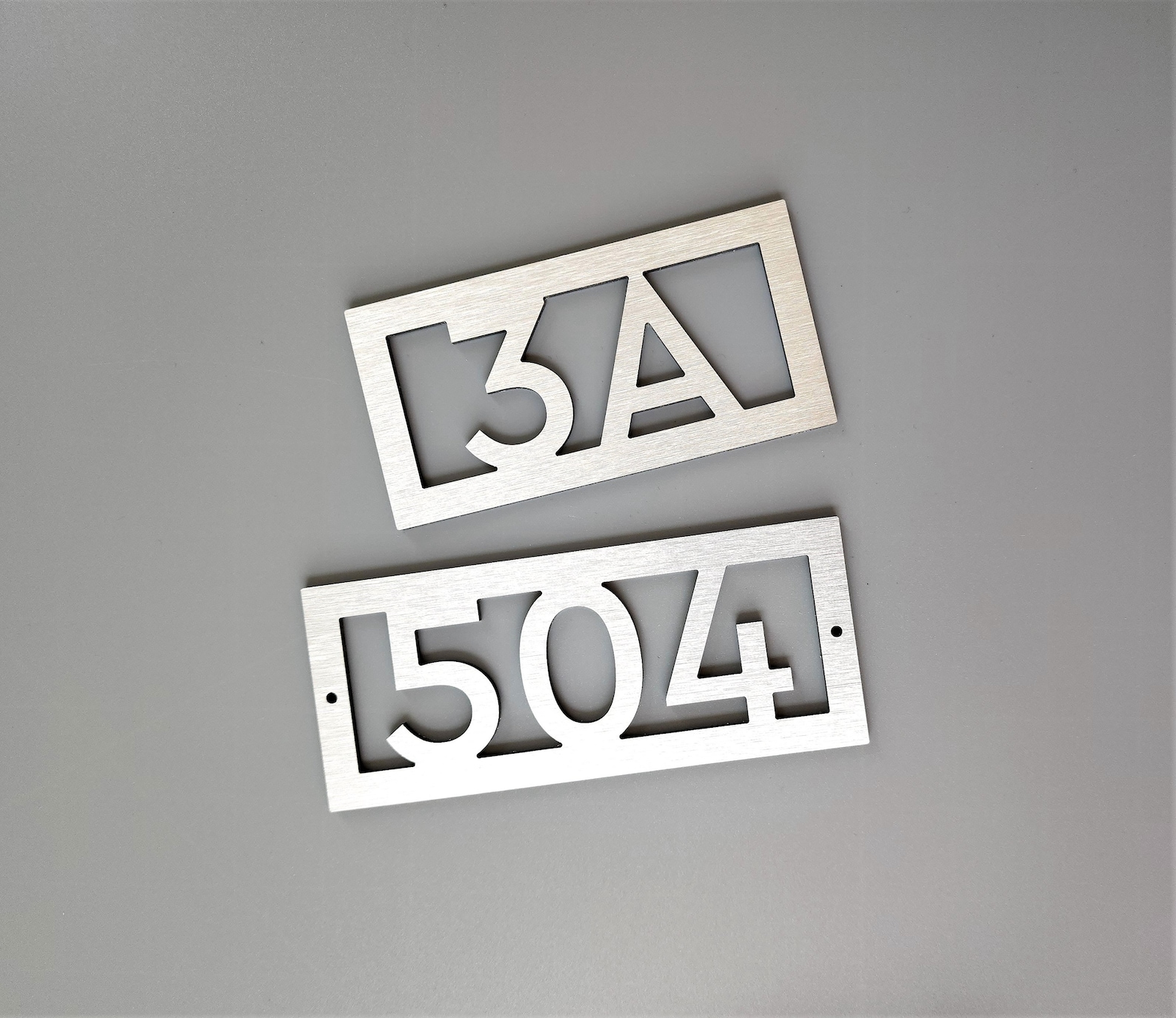 Custom Door Number Plaque. Modern Apartment Numbers. Hotel - Etsy