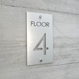 Floor Numbers. Level Numbers. Floor Number Signs. Stairway Signs ...